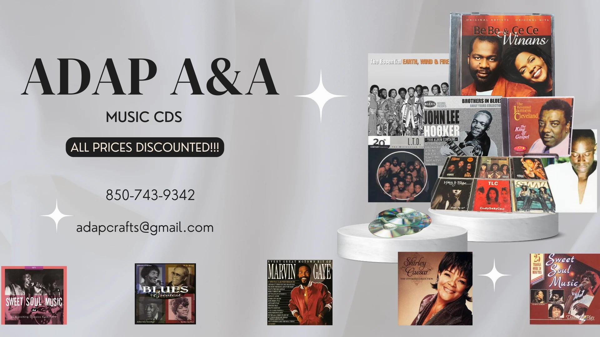 Music CDs – ADAP Advertising & Apparel, LLC
